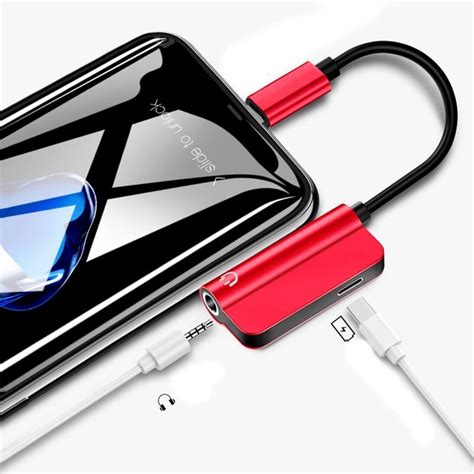 2 In 1 Type C Phone To 3 5mm Audio Cable Headphone Jack Aux Splitter Coverter Adapter Cable