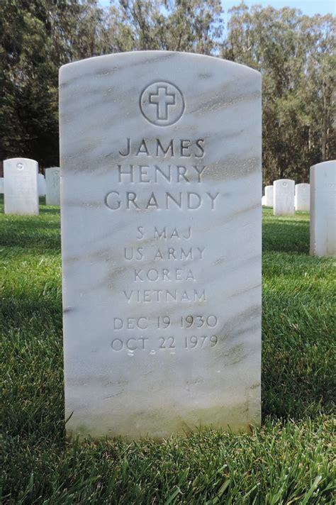 Sgt Maj James Henry Grandy 1930 1979 Find A Grave Memorial