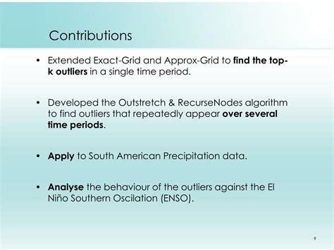 Ppt Spatio Temporal Outlier Detection In Precipitation Data