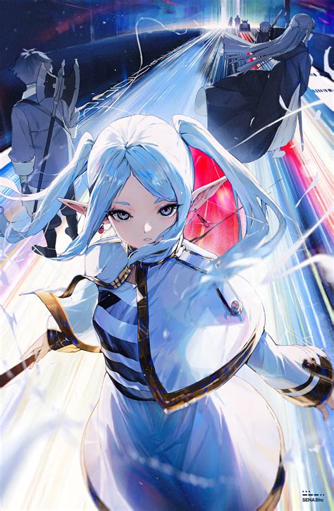 Sena Ito Frieren Himmel Sousou No Frieren Stark Sousou No Frieren Eisen Sousou
