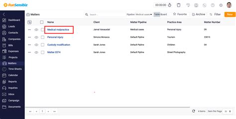 Closing And Reopening Matters Runsensible Help Center