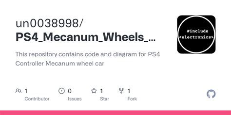 Github Un0038998 Ps4 Mecanum Wheels Car This Repository Contains Code And Diagram For Ps4