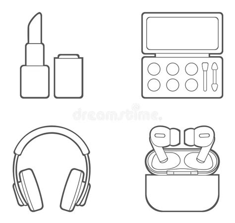 Hobby And Leisure Daily Activity Vector Art Simple Vector Line Art