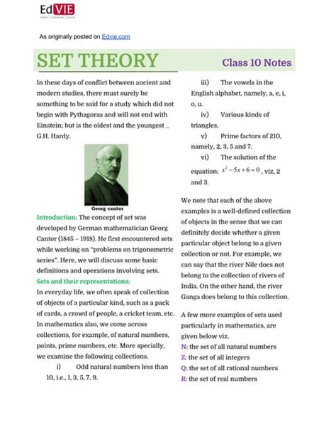 Well Defined Sets Ppt