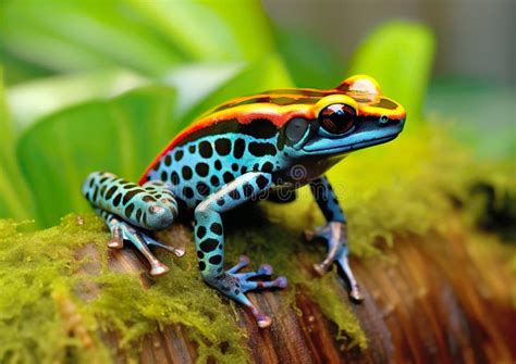 Cute Poison Dart Frog Just As Dangerous As It Is Beautiful Stock