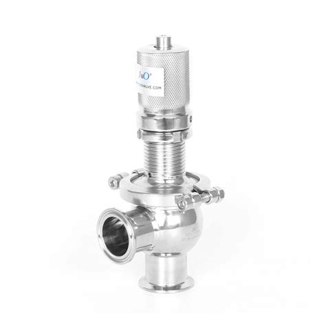 Sanitary Stainless Stee Clamp Pressure Relief Valve Manufacturers Jando