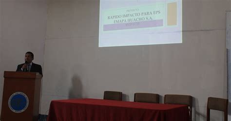 Punto Informativo Huacho Emapa Huacho Participa En El I Encuentro Regional De Ingeniería Civil