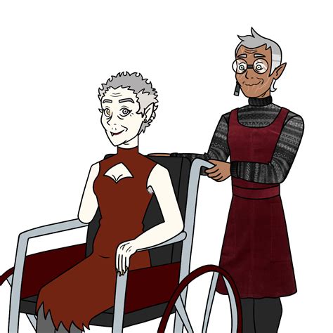 Older Raine And Eda By Cosmiquelageek On Deviantart