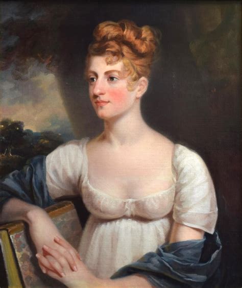 Thomas Sully Portrait Of A Woman Reading Public Museum