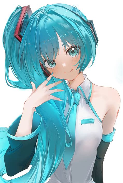 Hatsune Miku And Hatsune Miku Vocaloid Drawn By Onmoynn Danbooru