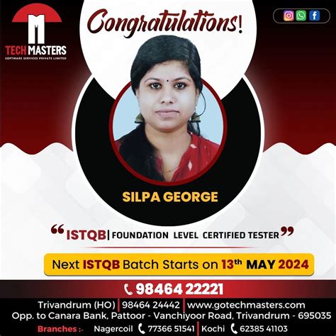 Tech Masters On Linkedin Techmastersacademy Istqb Softwaretestingservices Techeducation…