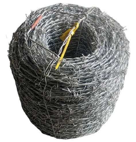 Galvanized Iron Barbed Wire 100 M At ₹ 300kg In Gurugram Id