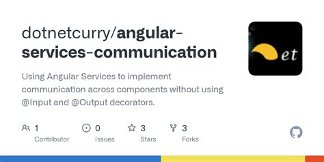 Github Dotnetcurryangular Services Communication Using Angular