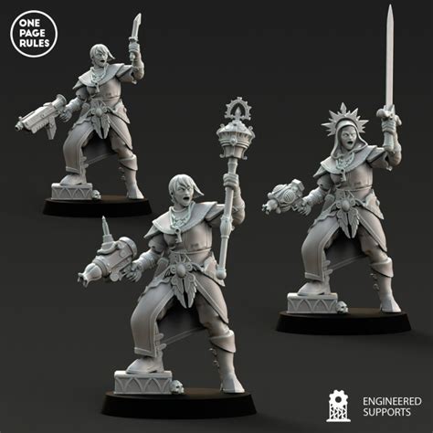 3d Printable Blessed Sisters Release 3 By One Page Rules