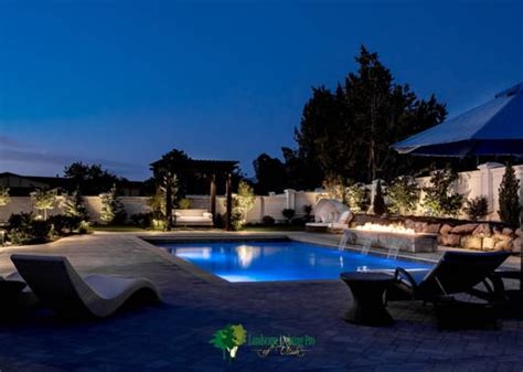 10 Great Ways To Light A Swimming Pool This Summer Landscape