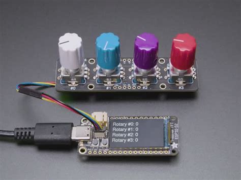 Arduino Adafruit I2c Quad Rotary Encoder Breakout Adafruit Learning