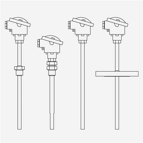 Str Stt Temperature Probes With Thermometric Complexes For Standard Applications 2h Term Srl