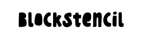 Block Stencil Font Details And Characters —