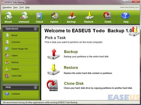 EASEUS Todo Backup Review Free Windows Backup Software Zath