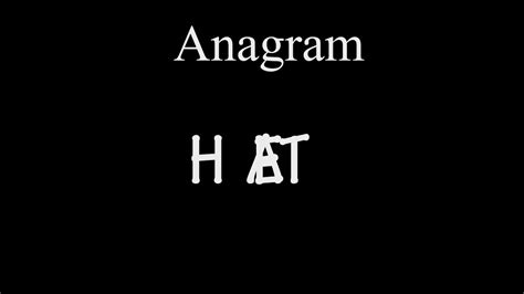 Anagram Youtube Anagram Youtube