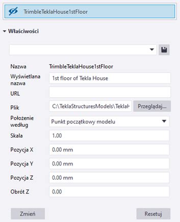 Ulepszenia Wymiany Danych Tekla User Assistance