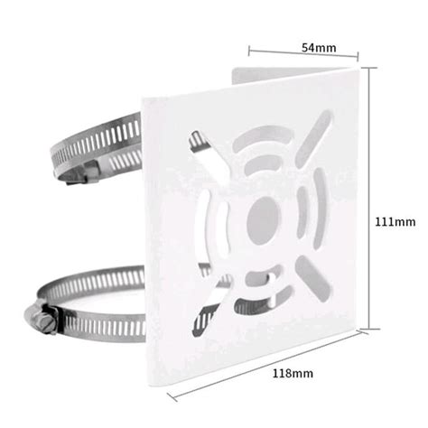 Jual Pole Mounting Bracket Cctv Stainless Stell Bracket Tiang Stainless Stell Tebal Sudah