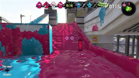 Found This Cool Little 8 Bit Squid On Moray Towers Rsplatoon