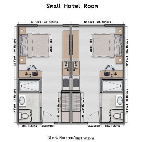 Hotel Room Design Key Dimensions And Layout Strategies