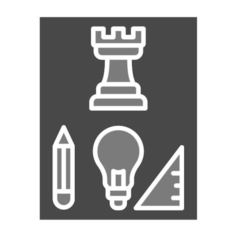 Premium Vector Strategy Icon