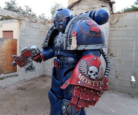 Warhammer 40k Space Marine Cosplay