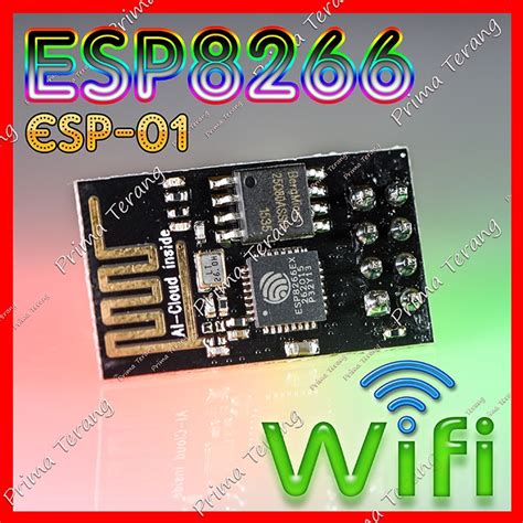 Jual Modul Esp8266 Upgraded Version Wifi Esp 01 Wireless Communication Shopee Indonesia