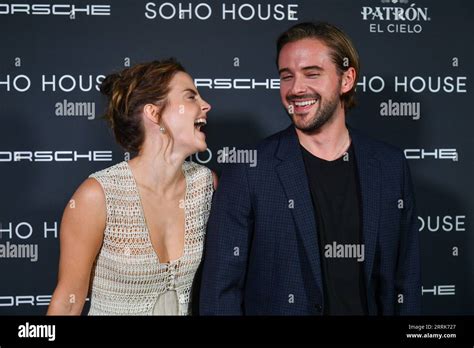 Emma Watson And Alex Watson Stock Photo Alamy