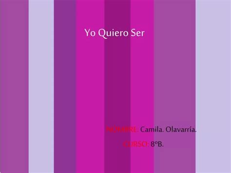 Ppt Y O Quiero S Er Powerpoint Presentation Free Download Id5570139