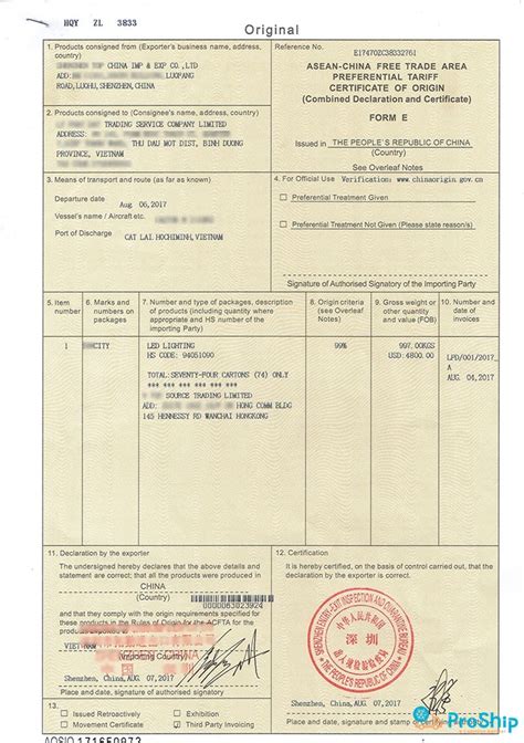 What Is Co Form E What Are The Forms And Regulations Of Co Form E