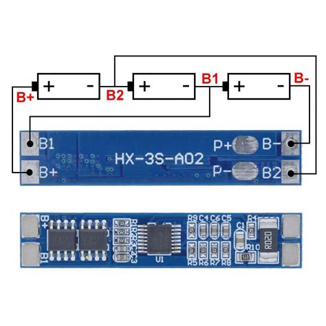 3s Li Ion 8a 12 6v Protection Board Battery 101