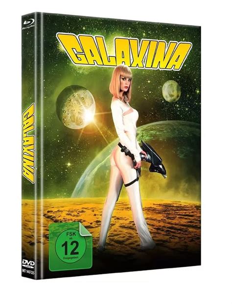Galaxina 1980 Ltd Ed 2 Disc Mediabook Dorothy Stratten Rb Blu Ray