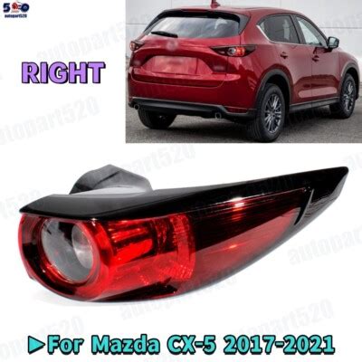 For Mazda Cx 5 2017 2021 Rear Tail Light Brake Lamp Halogen Outer Side