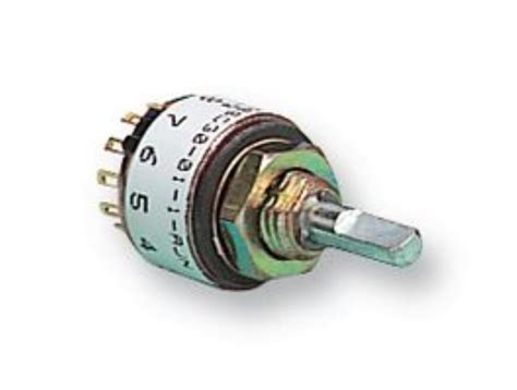 Grayhill 56sd36 01 2 Ajs Switch Rotary 2pole 5pos 200ma 115vac Micro Switches