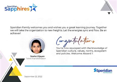 Sneha Vijayan Posted On Linkedin