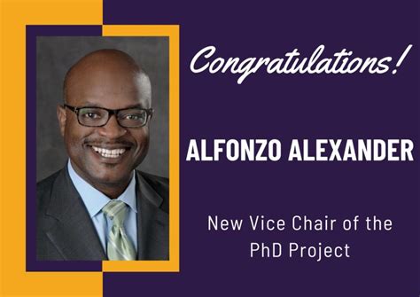 Congratulations To Deans Board Member Alfonzo Alexander For Being