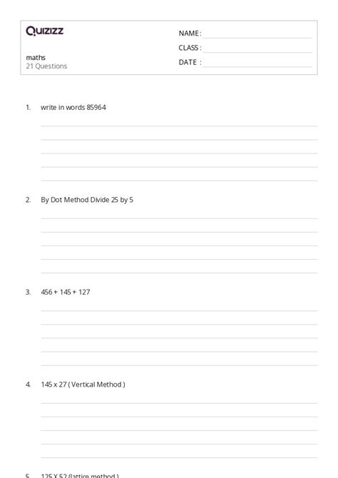 50 perimeter of a rectangle worksheets for 2nd class on quizizz free