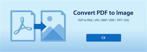 C Solution For PDF To Image Conversion