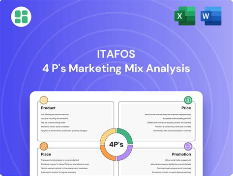 Marketing Mix Analysis Of Itafos Pestel
