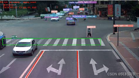 deepsort算法实现车辆和行人跟踪计数和是否道路违规检测（毕业设计） 知乎