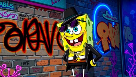 Gangster Spongebob Wallpapers Wallpapersafari Gangster Spongebob Hd