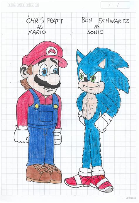 Mario Movie And Sonic Movie By Matiriani28 On Deviantart