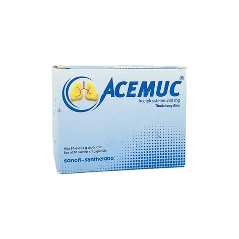 Thuốc Acemuc 200mg Bí Quyết GiẢm Ho Long ĐỜm Hiệu Quả