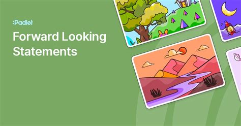 Forward Looking Statements