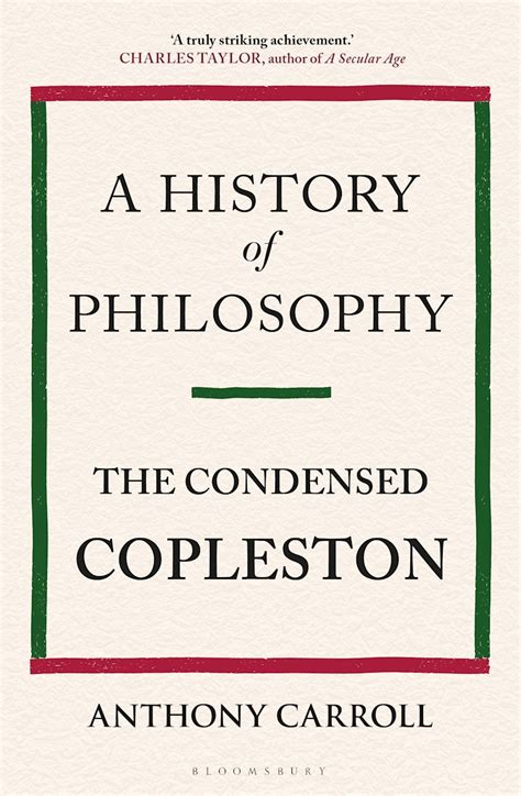 A History Of Philosophy The Condensed Copleston Frederick Copleston