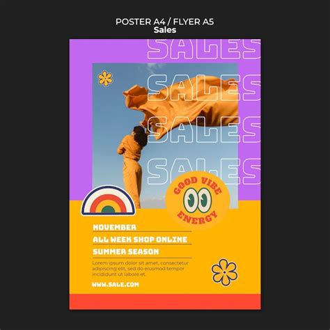 Free Psd Sales Template Design